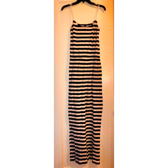 French Connection | Dresses | French Connection Blue Navy White Striped ...